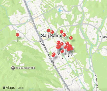 Series of Earthquakes Strike San Ramon Friday Night