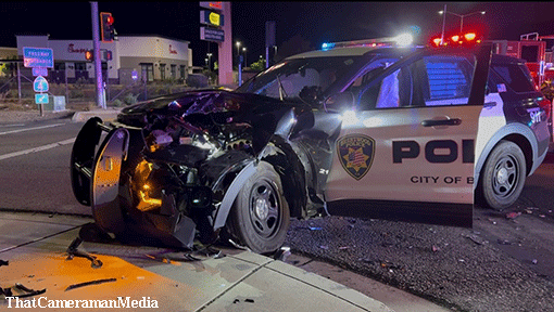 Brentwood Patrol Vehicle Involved in Traffic Collision